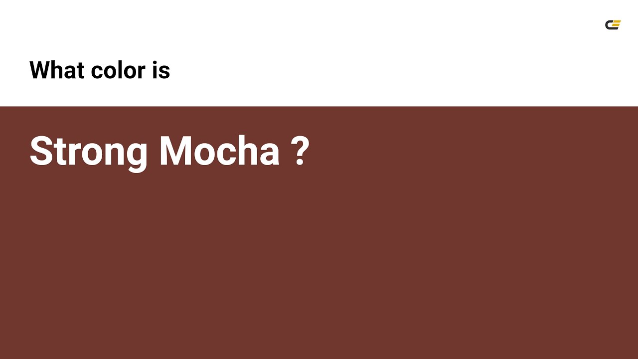 Strong Mocha color #6f372d hex color - Red color - Cool color 6f372d ...