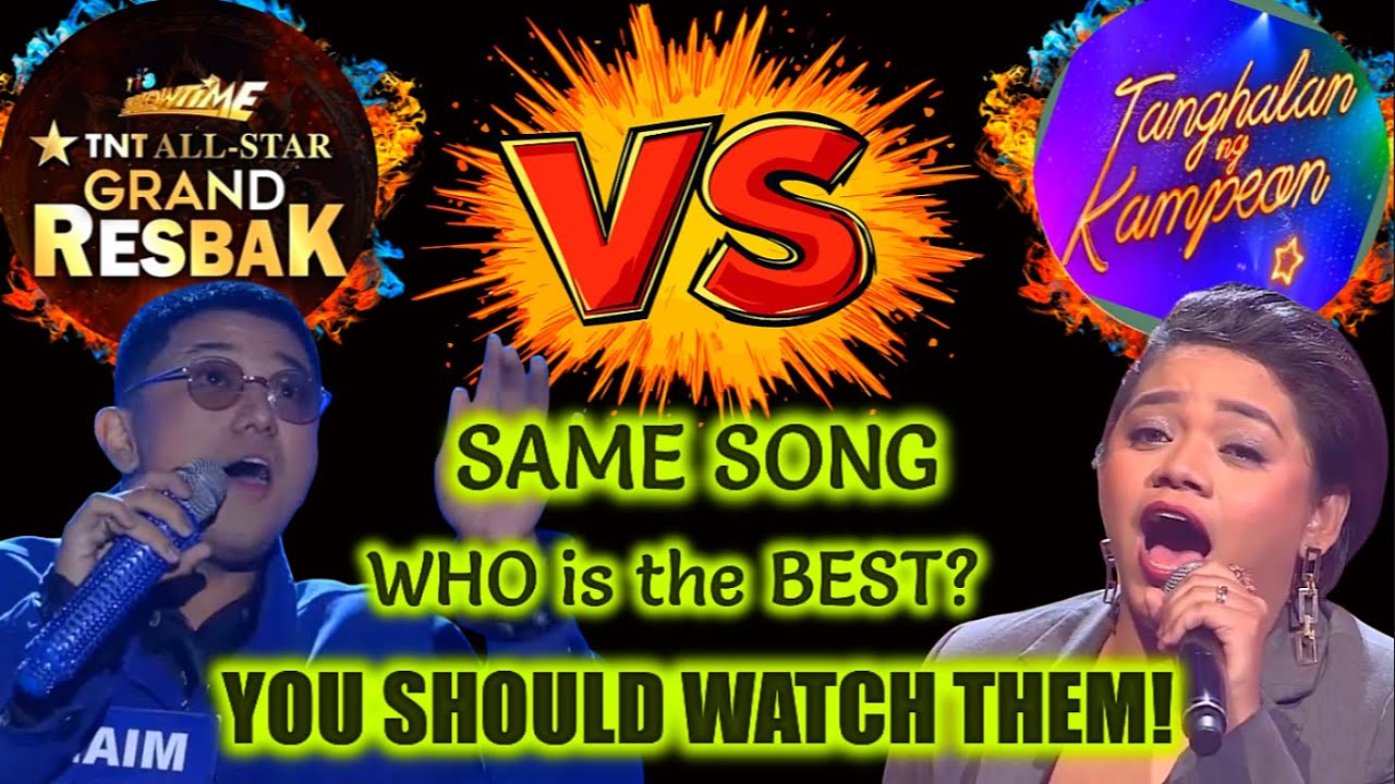 Jeremiah Tiangco Vs Trish Bonilla|TNT Vs TNK|Same Song|You Judge, Who's ...