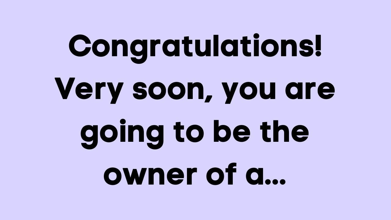 ️💌 God Message Today | Congratulation! very soon, you are going to be the... | Obtain God's ...