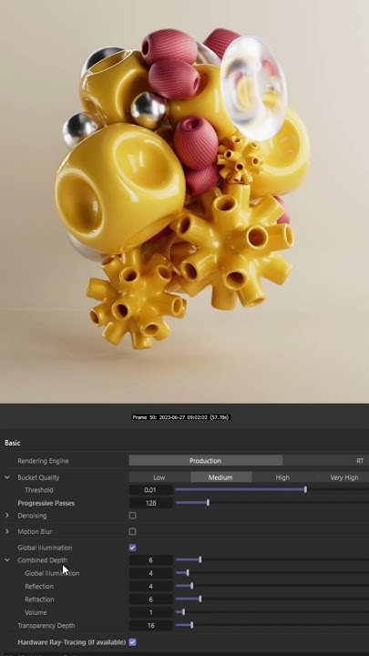 Tips Cinema 4D: Redshift Render Time Optimization #shorts - YouTube