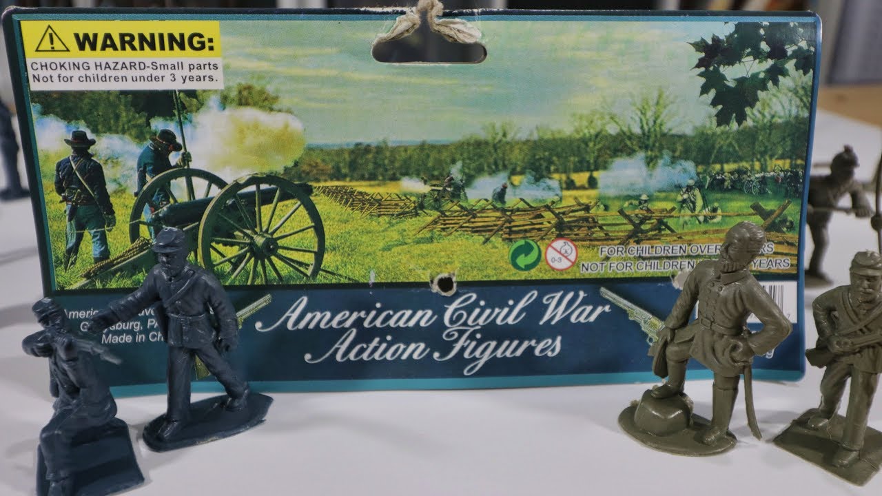 Civil War Toy Soldier set - YouTube