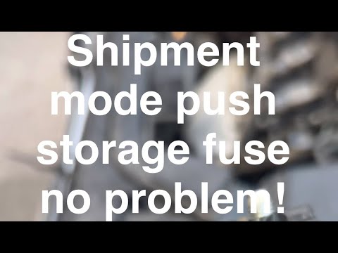 Shipping Mode On Push Storage Fuse