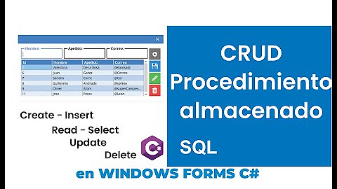 CRUD WinFormsC# - YouTube