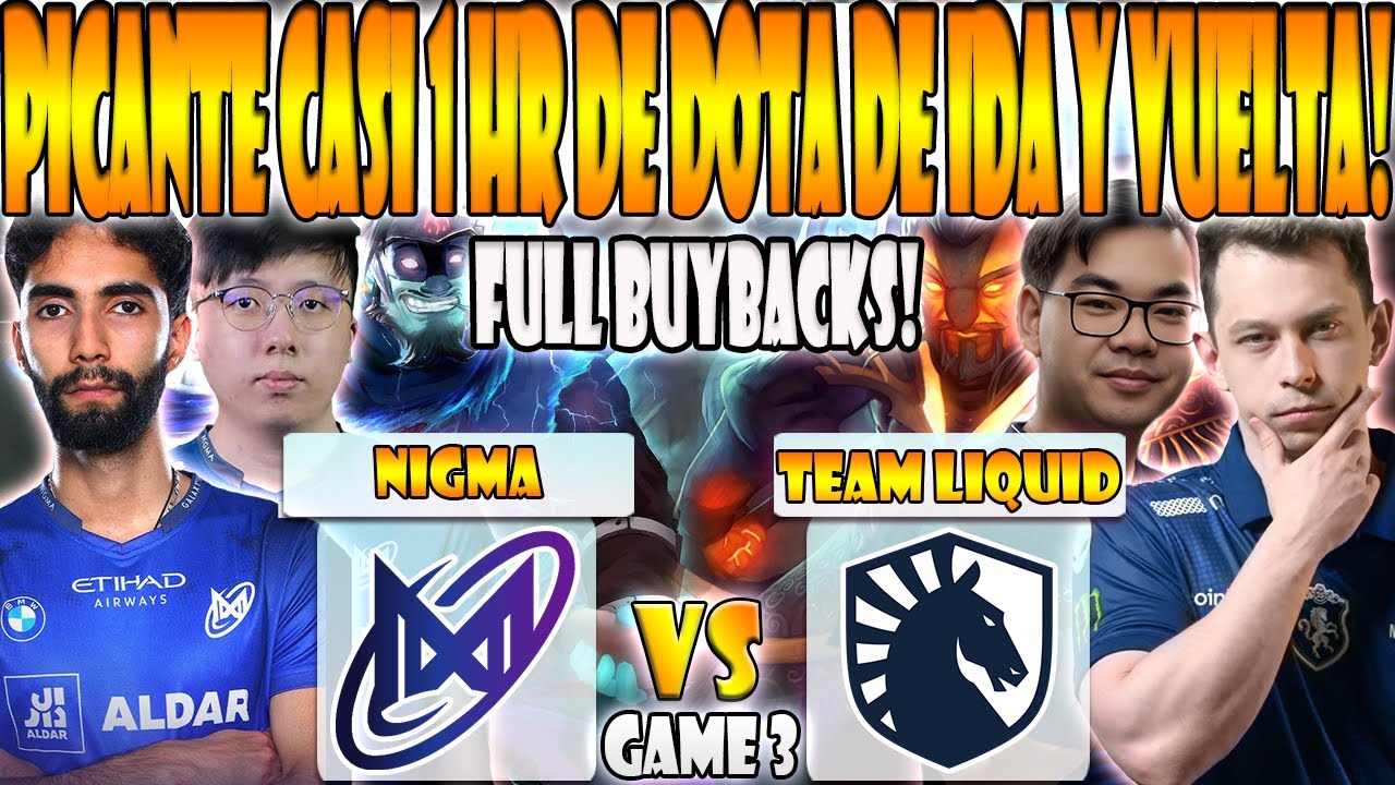 TEAM LIQUID VS NIGMA BO3[GAME 3]NISHA, MICKE, SABERLIGHT VS SUMAIL ...