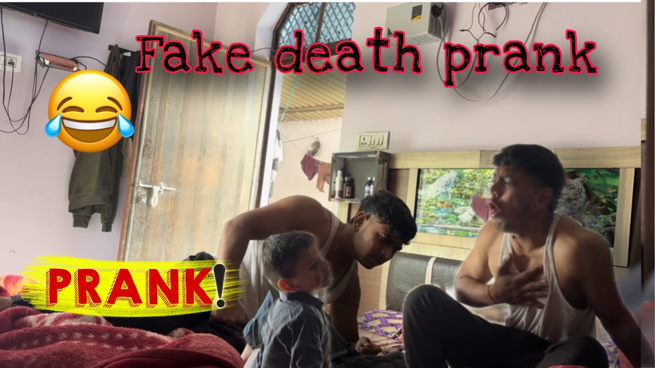 Fake Death Prank on My Family | gone funny 🤣 - YouTube