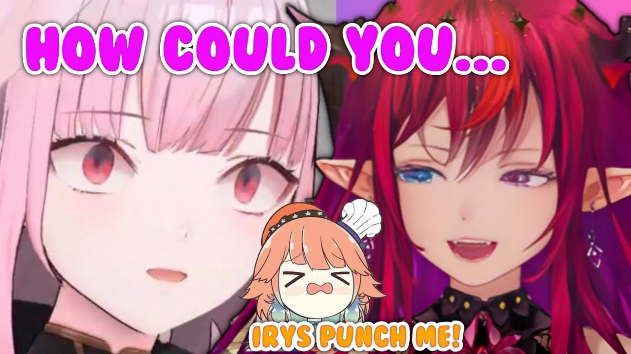 IRyS: *Punches Kiara IRL* Calli: - YouTube