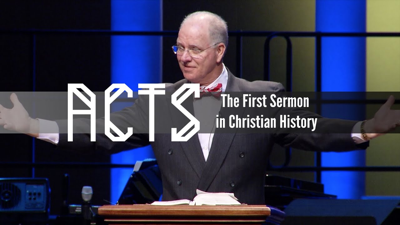 The First Sermon in Christian History - YouTube