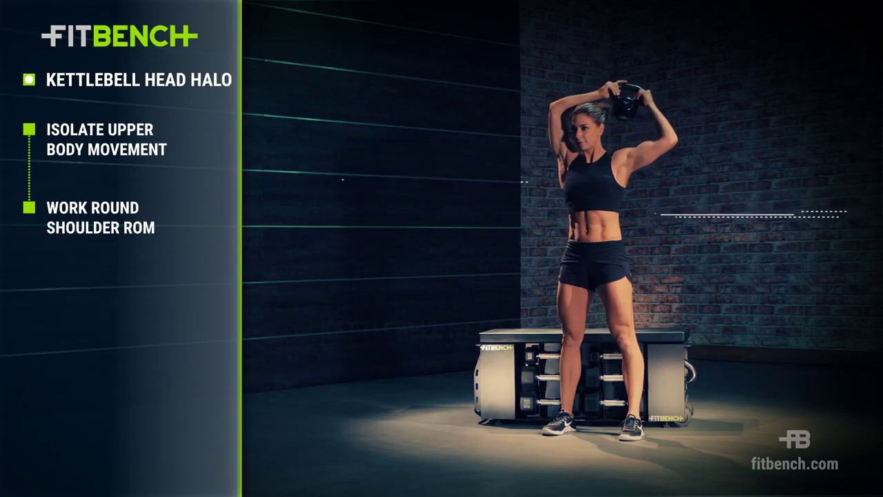 Kettlebell Head Halo - YouTube