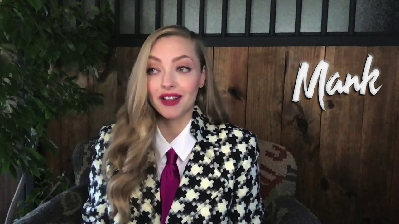 Amanda Seyfried Mank Interview - YouTube