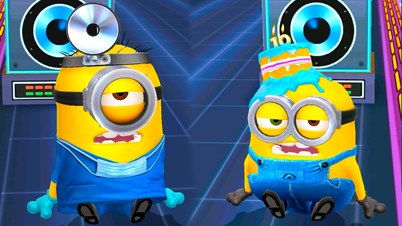Minion rush Villain-Con ! With Doctor Carl and Sweet Bob minions ...