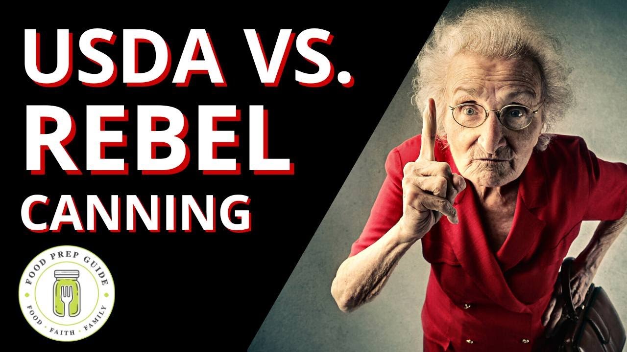 My Stance on USDA & Canning Safety - YouTube