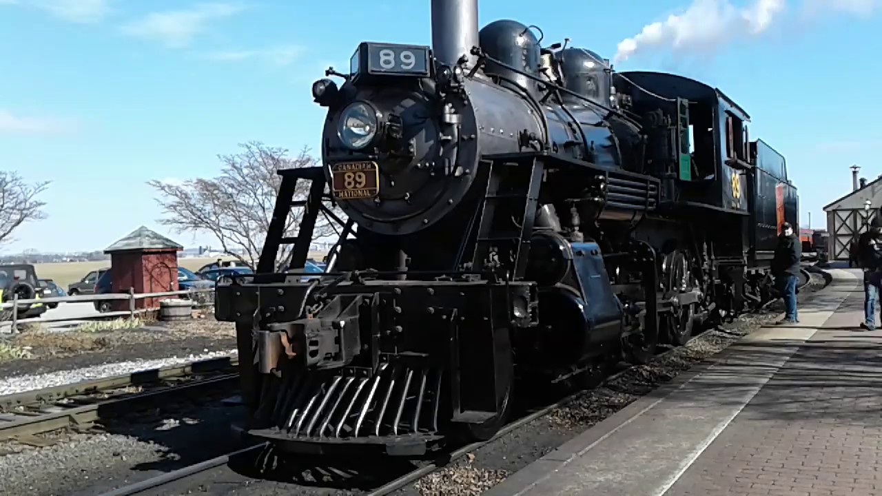 Canadian National 89: Opening Day 2019 on the Strasburg Railroad - YouTube