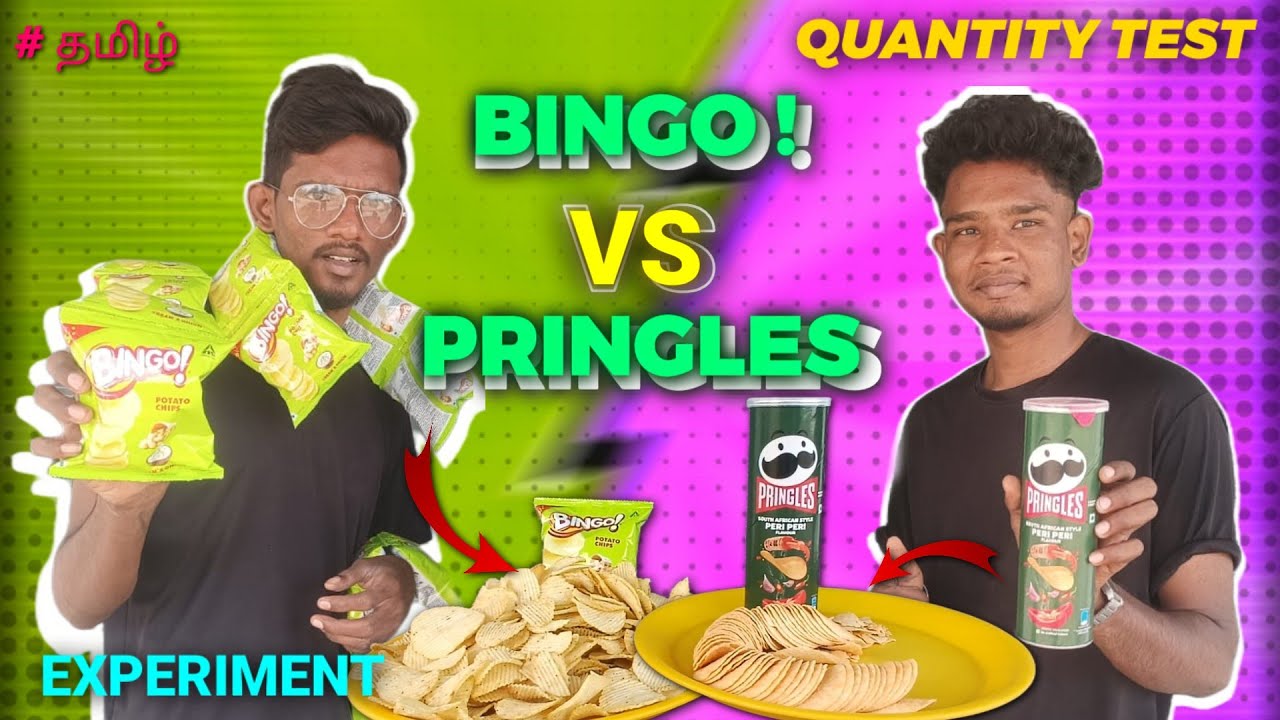 Pringles Vs Bingo/Pringles experiment/Bingo experiment/Coconut tree la ...