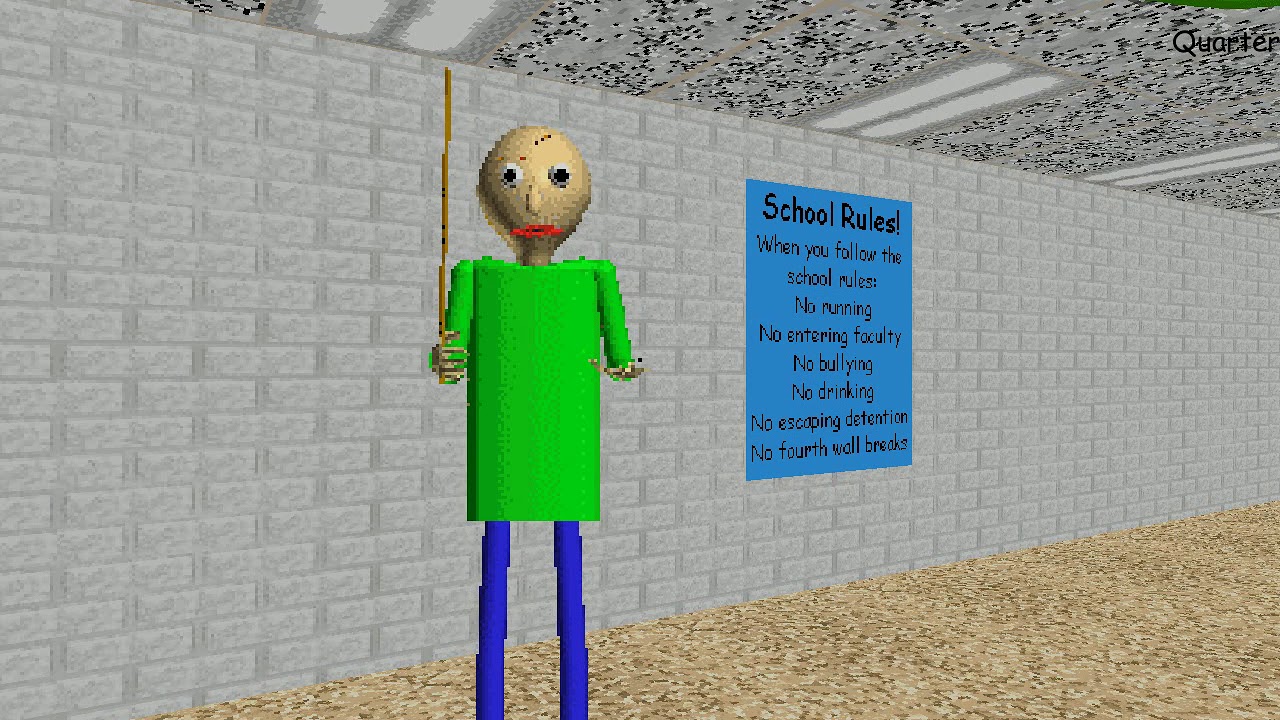BALDI Mod Menu - YouTube