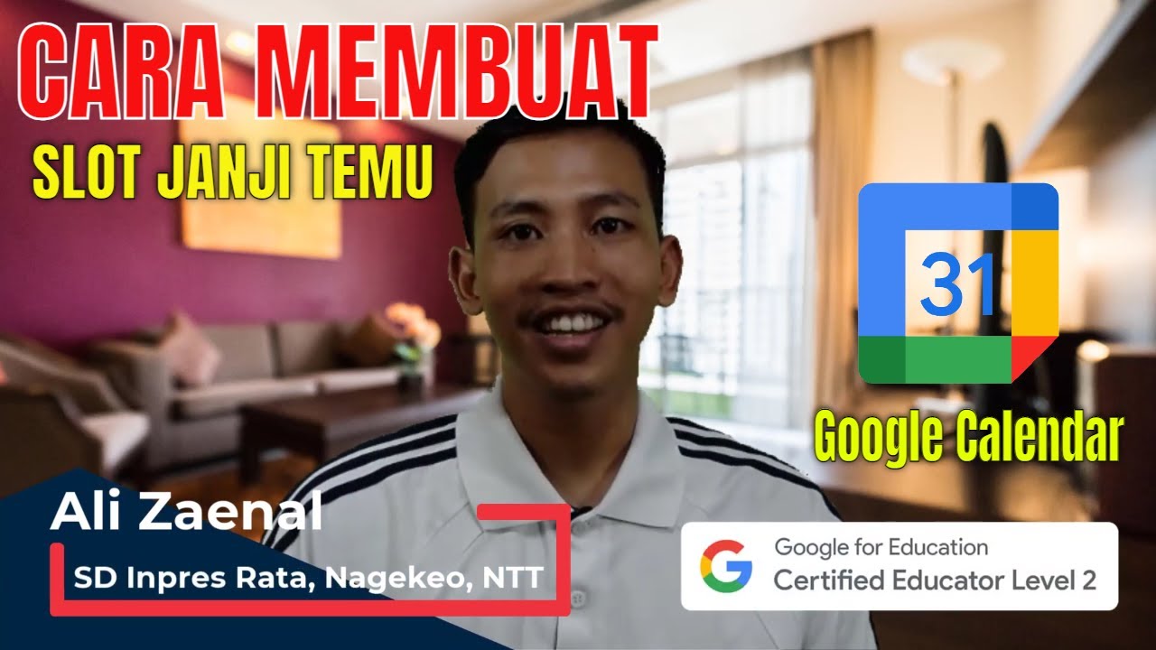 Cara Membuat Slot Janji Temu Pada Google Calendar By Ali Zaenal - YouTube