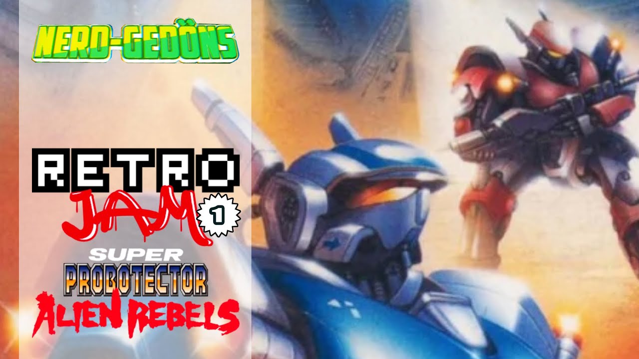 Robots VS Aliens im Multiplayer von SUPER PROBOTECTOR (SNES) | Retro ...