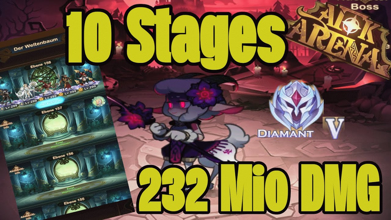 [ AFK Arena ] - Twisted Realm Nemora - 10 Stages Wilder Turm - [ German ...