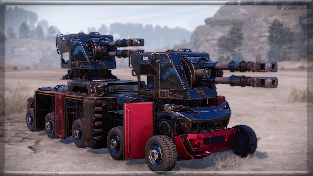 Tiny car with BIG GUNS • Mastodon • Harpy • Crossout - YouTube