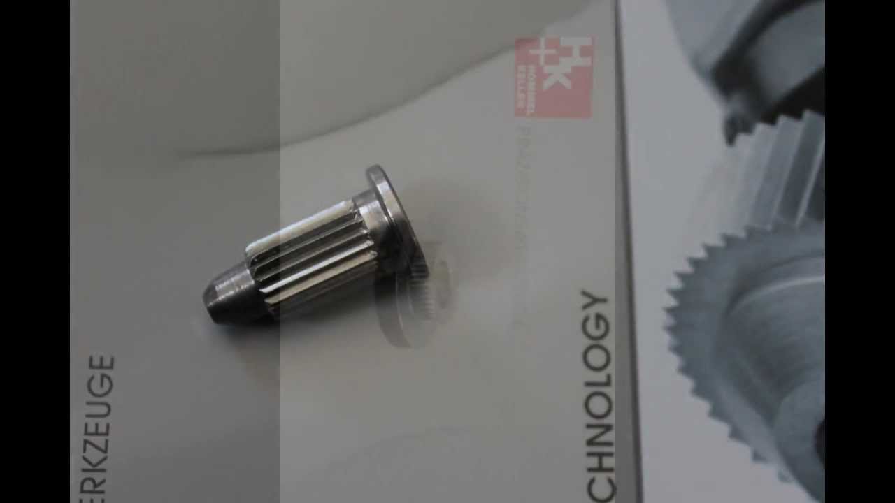 knurling up to shoulder - ZEUS knurling tools - YouTube