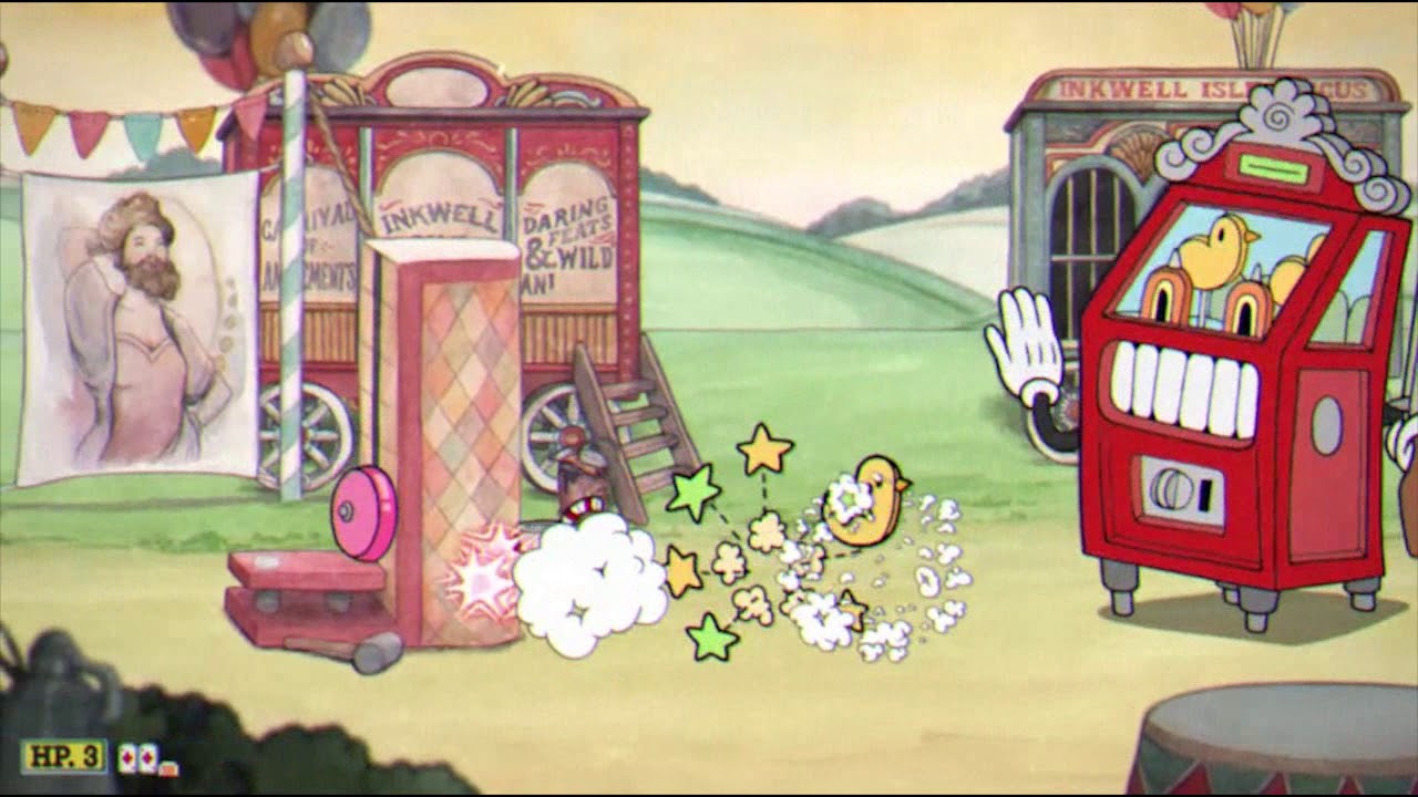 Cuphead with Alternate Music - Funfair Fever - YouTube