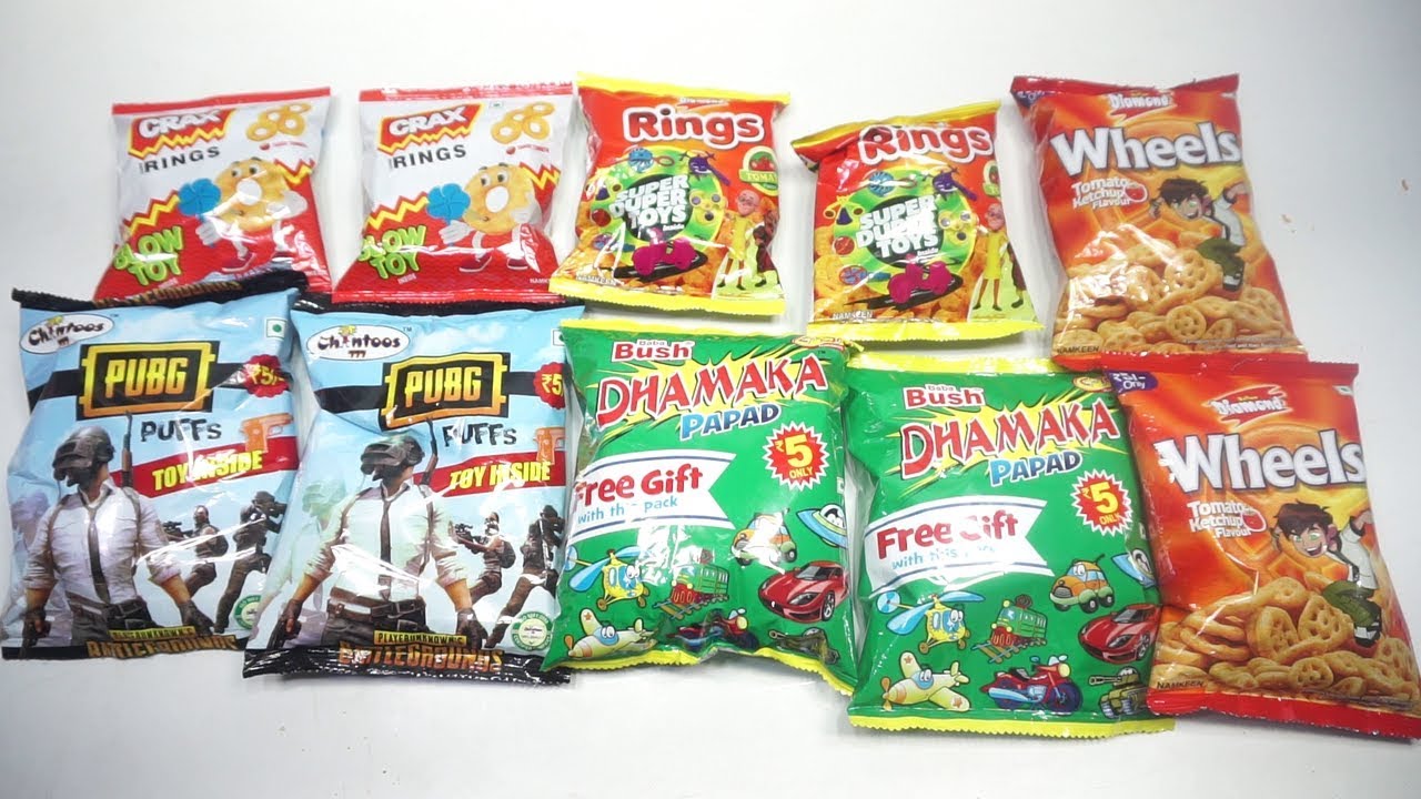 Top Snacks with Free Gift Inside - YouTube