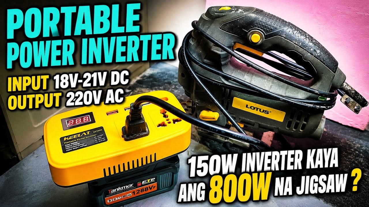 150W PORTABLE POWER INVERTER KEELAT FOR EMERGENCY POWER INTERRUPTION ...