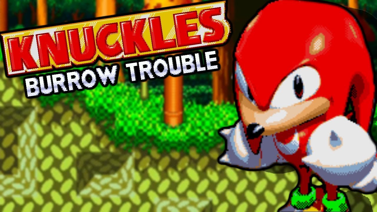 Knuckles Burrow Trouble | Chuckle Simulator! (Sonic Fan Games) - YouTube