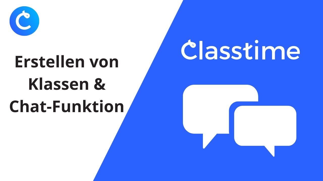 Erstellen von Klassen & Chat-Funktion - YouTube