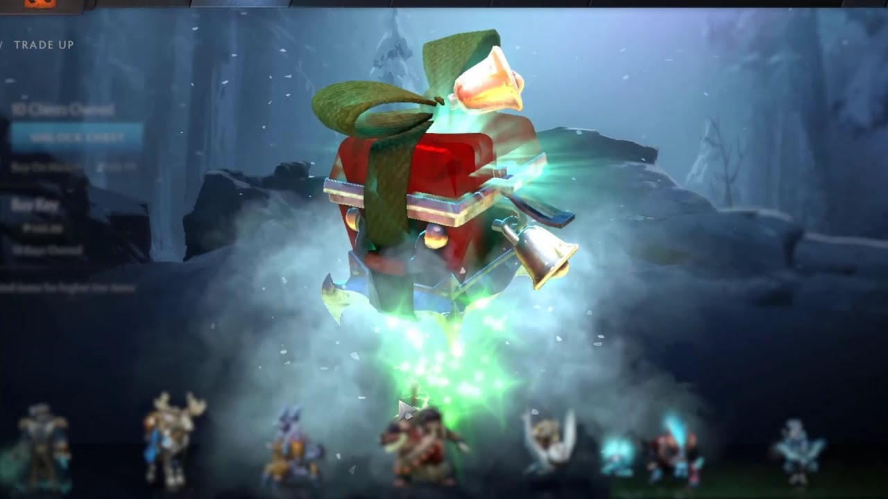 DOTA 2 - UNBOXING FROSTIVUS TREASURE CHESTS! - YouTube