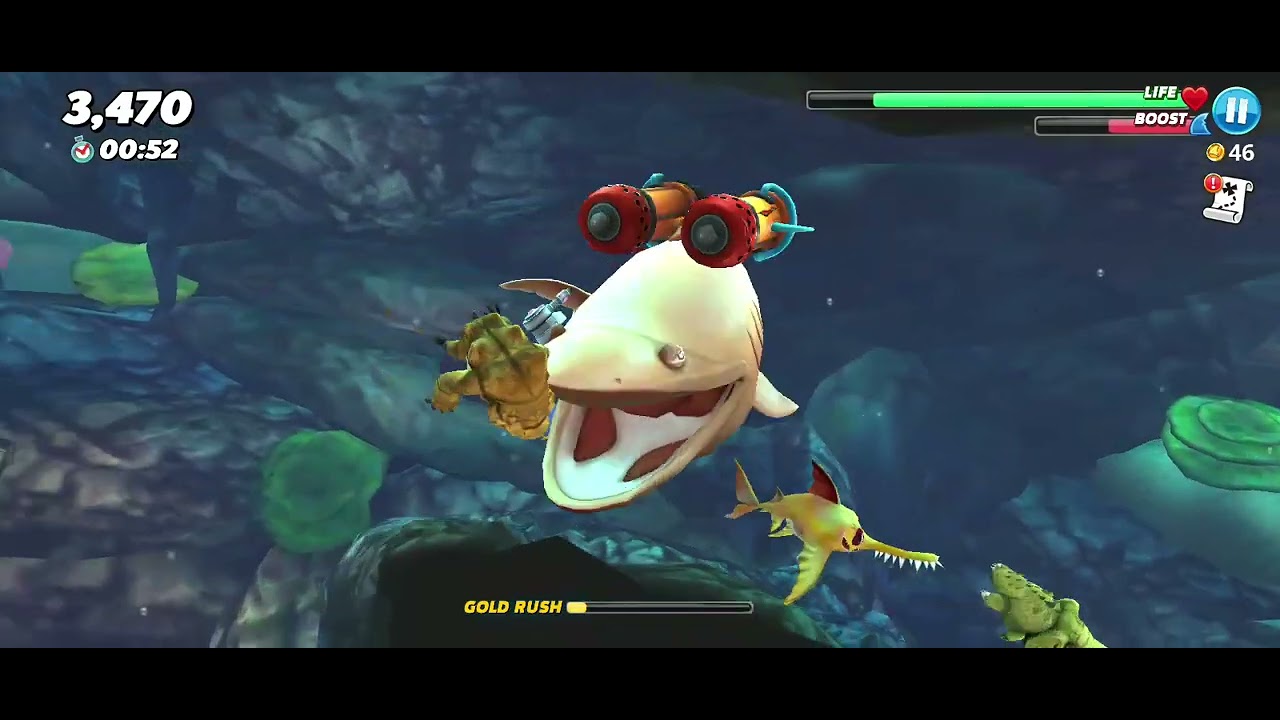Basking shark New Game : Hungry Shark World - YouTube