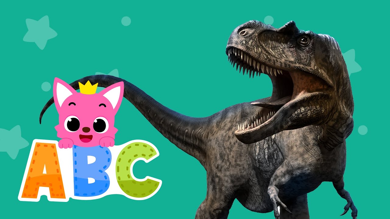 Learn ABCs with Pinkfong: Albertosaurus, Iguanodon, Dilong | Dinosaurs ...