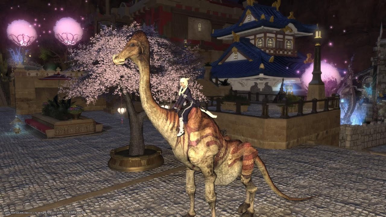 Ffxiv dhalmel mount