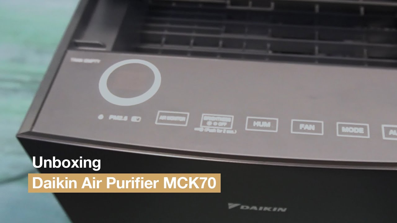 Keunggulan Daikin Air Purifier MCK70 - YouTube