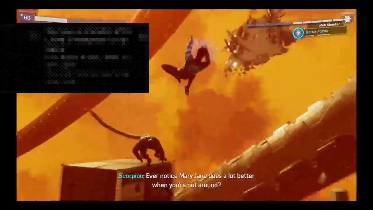 Scorpion vs PS4 spider man - YouTube