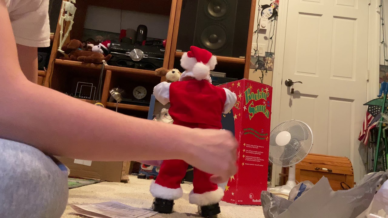 UNBOXING of my new Rockin Santa - YouTube