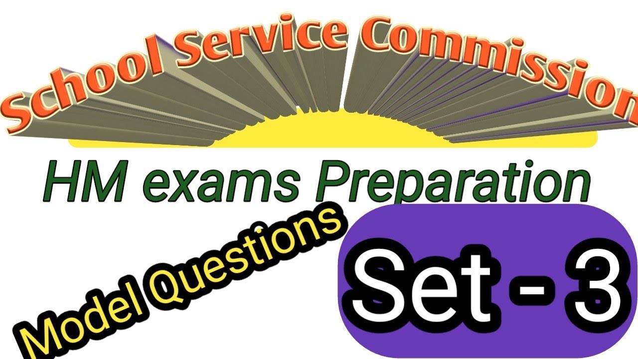 school service commission headmaster and headmistress exams model ...