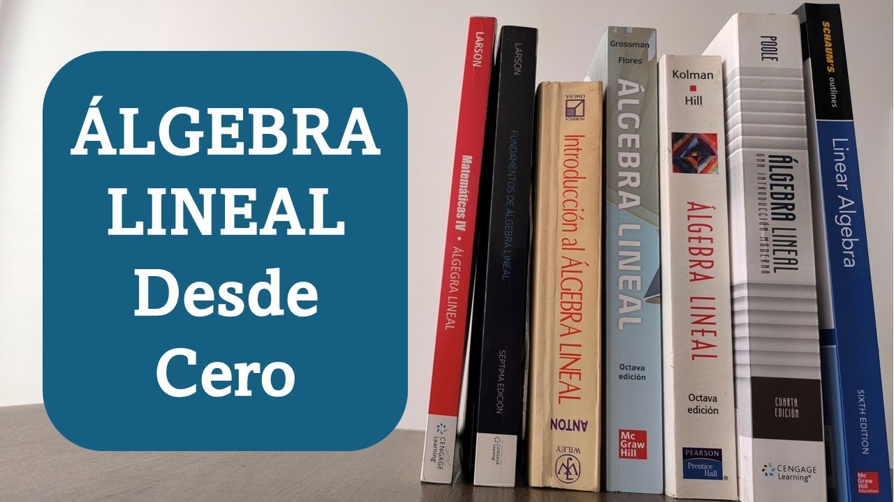 Los MEJORES Libros de Álgebra Lineal para estudiantes Principiantes, de ...
