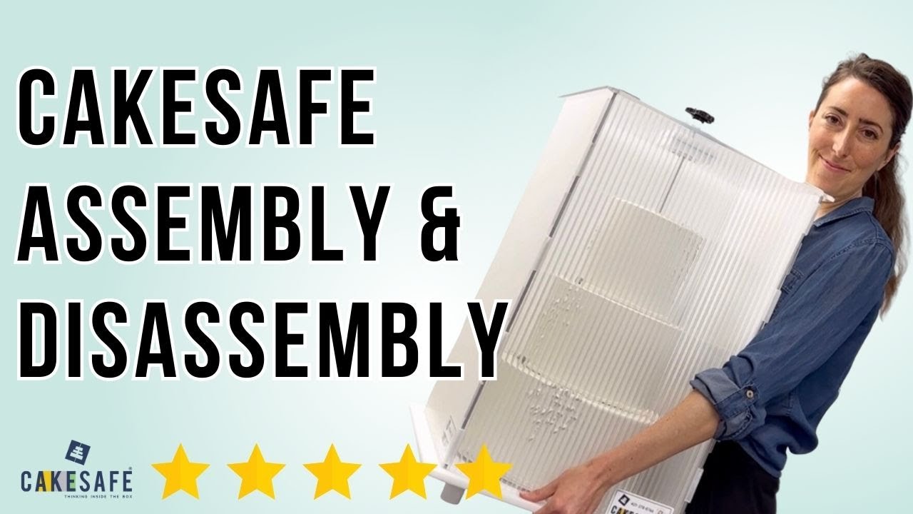How To Put a Cake Inside A CakeSafe and Remove The Cake - YouTube