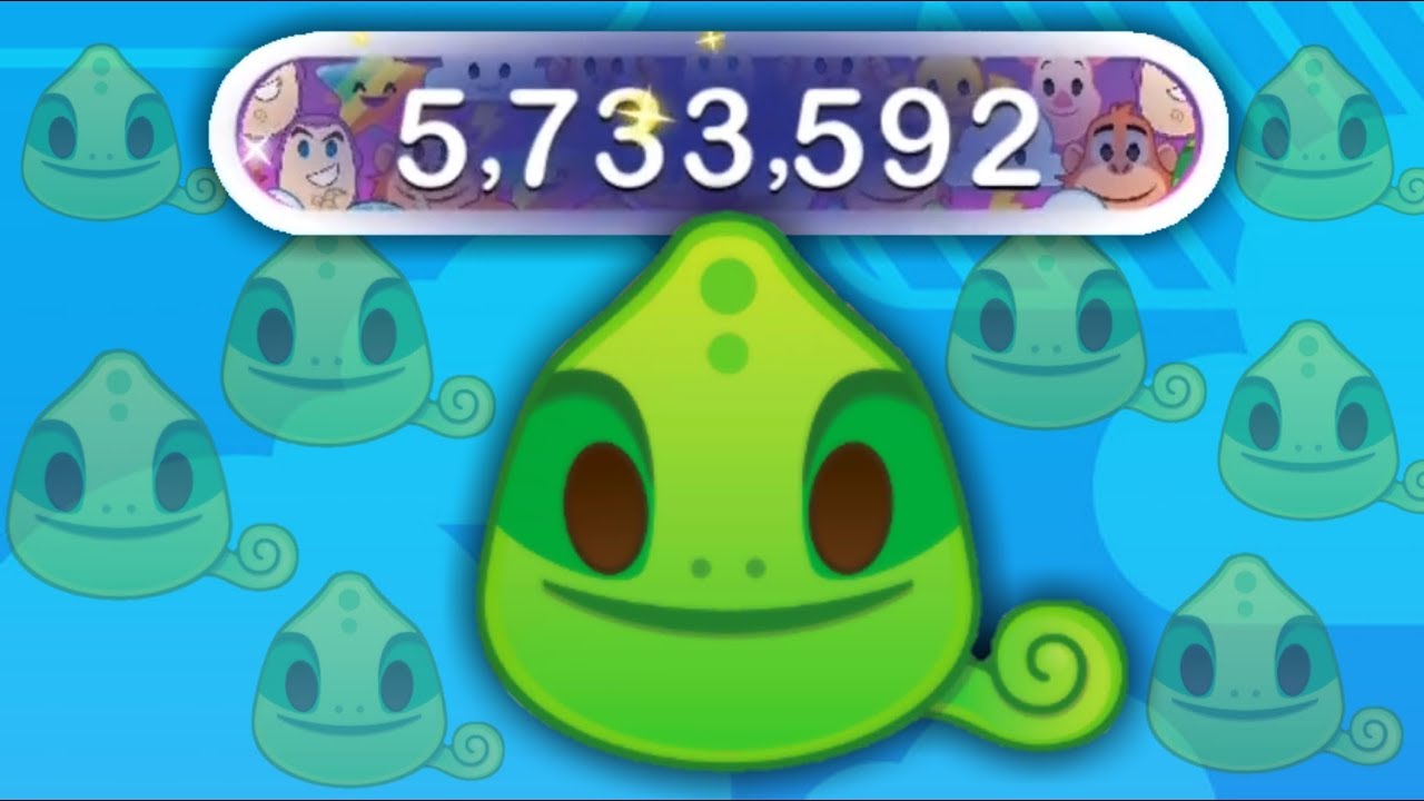 Disney Emoji Blitz - PASCAL - skill level 5 - gameplay - YouTube