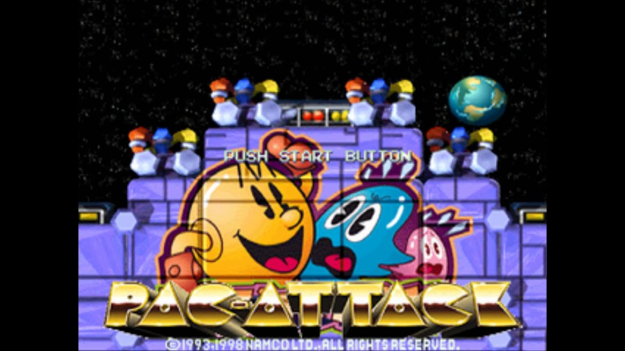 Pac-Attack Music - Title Screen - YouTube