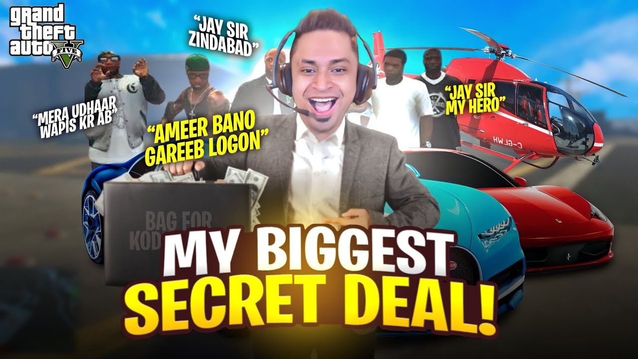 I MADE MY BIGGEST DEAL EVER 😎 - GTA 5 GAMEPLAY - MRJAYPLAYS - YouTube