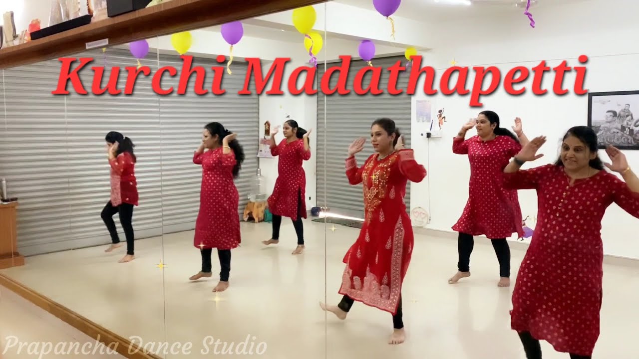 Kurchi Madathapetti ft. Zumba Enthusiasts Prapancha Dance Studio ...