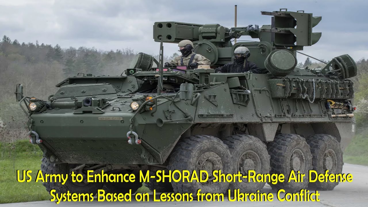 US Army to Enhance M SHORAD Short Range Air Defense Systems - YouTube