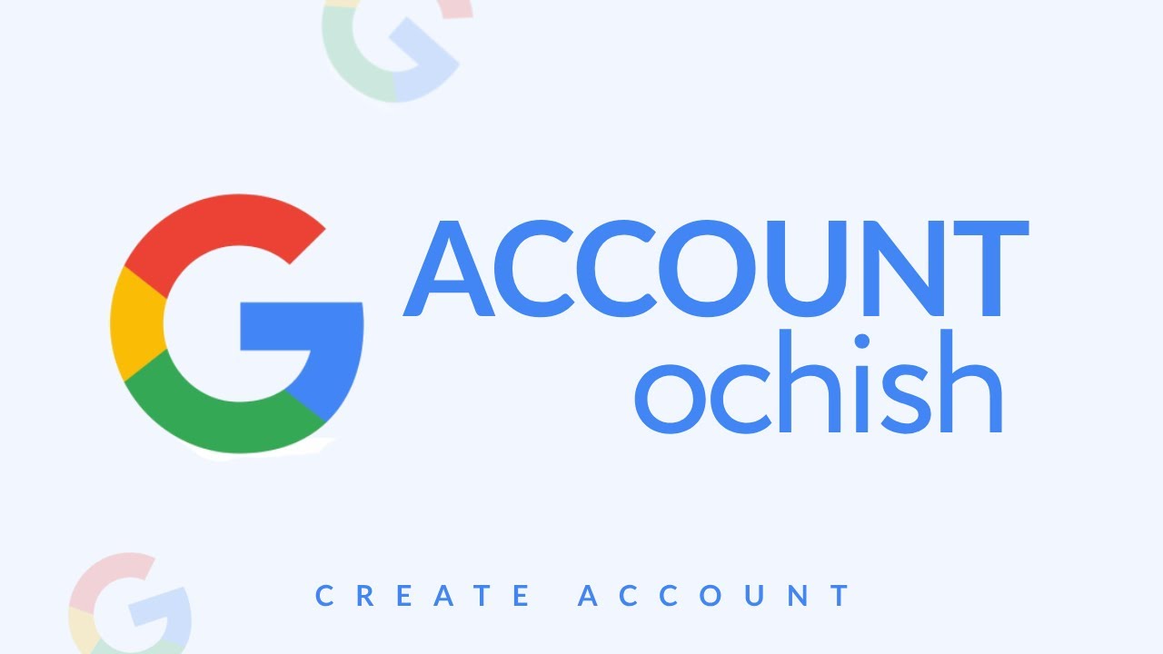 Google account ochish | Google akkaunt ochish | Как создать аккаунт ...