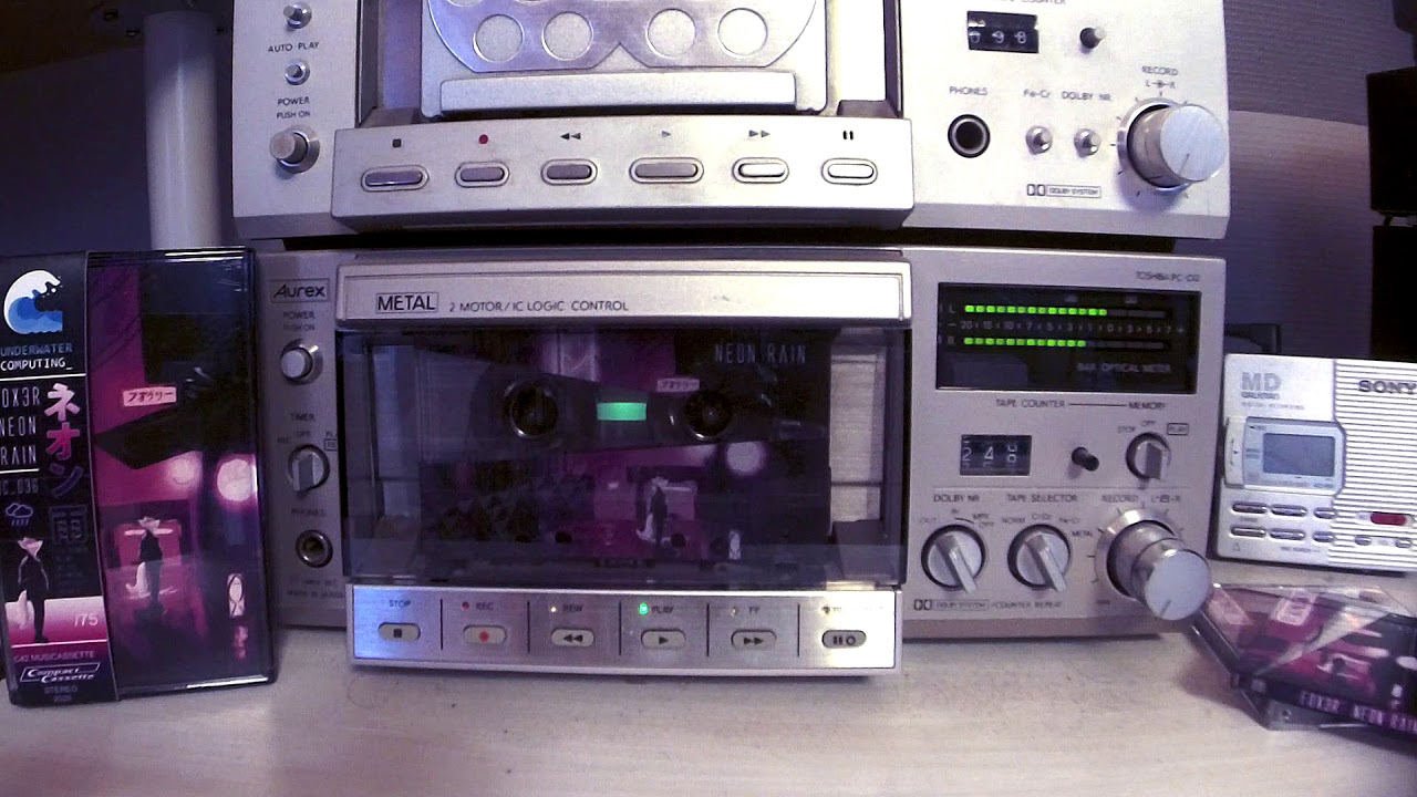 F0x3r - Neon Rain full album cassette rip Underwater Computing - YouTube