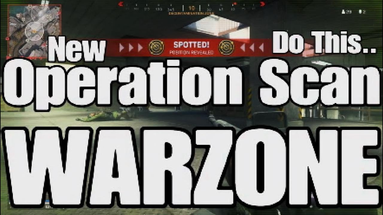 Warzone RESURGENCE Occupation SCAN in Action - YouTube
