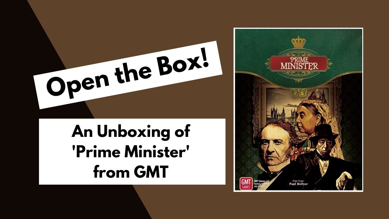 Open the Box! GMT's 'Prime Minister' Unboxing - YouTube