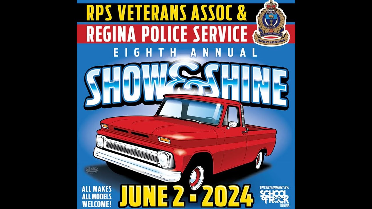 RPS VET'S 8th ANNUAL SHOW & SHINE 2024!!! - Regina Saskatchewan - YouTube