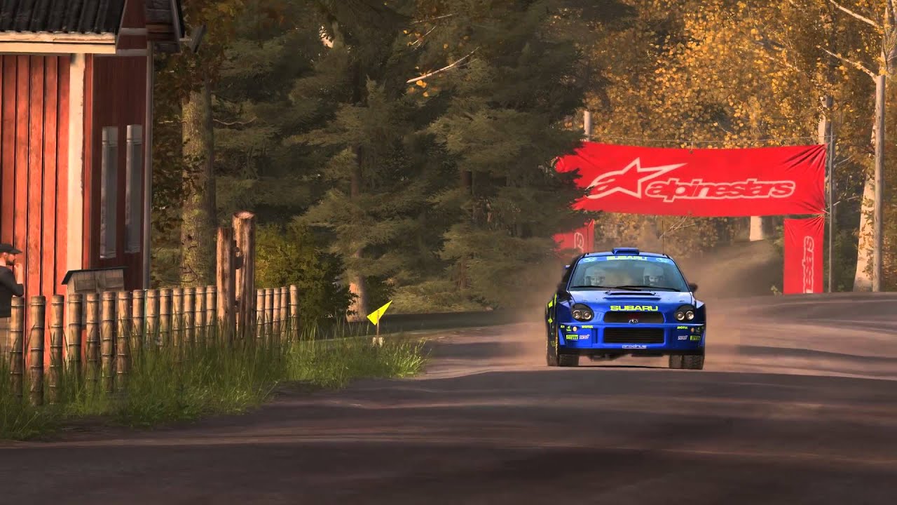 [DiRT Rally] Finland first try - YouTube