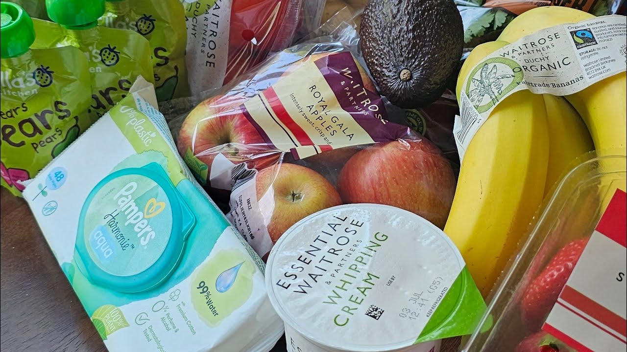 Haul de compras do supermercado Waitrose na Inglaterra - YouTube